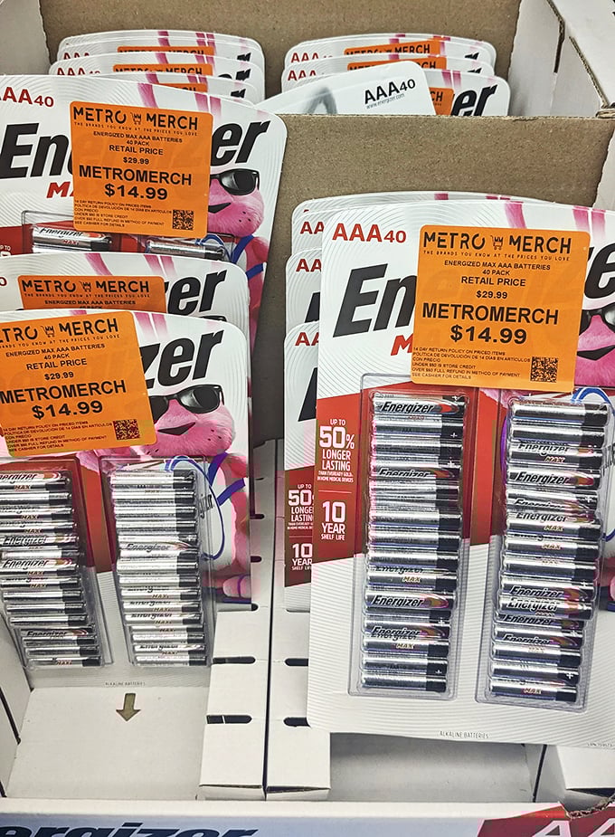 Power to the people! Energizer batteries at a fraction of retail prove that sometimes the most practical finds bring the biggest smiles.