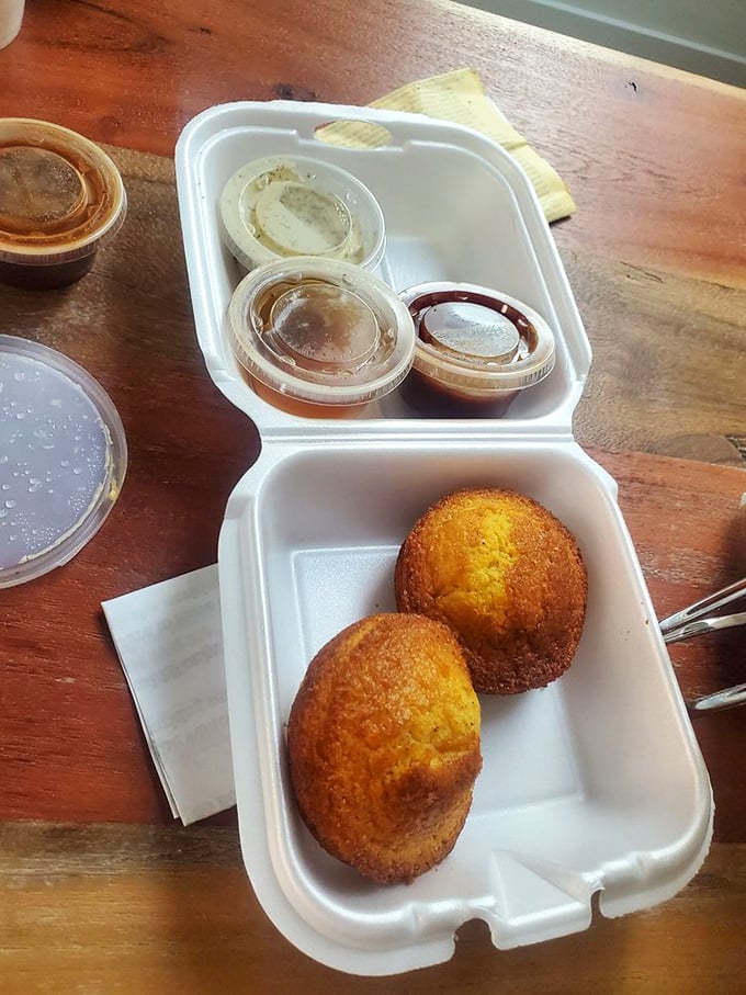 These cornbread muffins aren't just sides&mdash;they're golden nuggets designed specifically for sopping up every last drop of sauce.