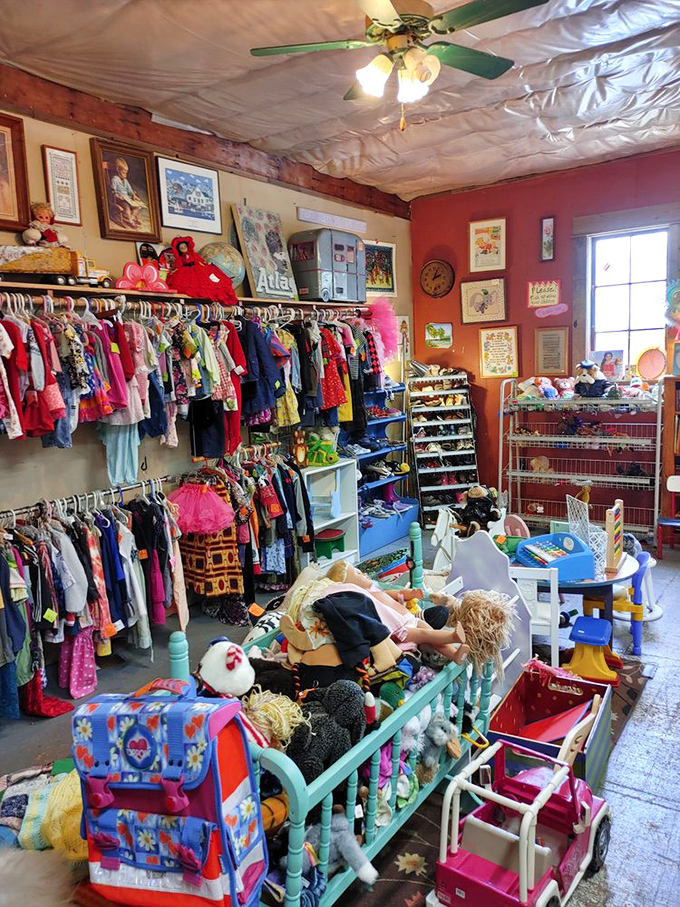 The children's section: where today's parents experience the strange joy of saying "I had that exact same toy!" while their kids roll their eyes.