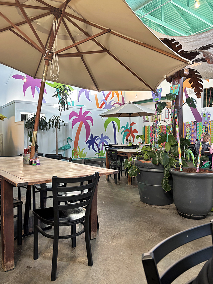 These beach umbrellas aren't compensating for Kentucky's lack of coastline&mdash;they're creating their own inland island where stress isn't on the menu.