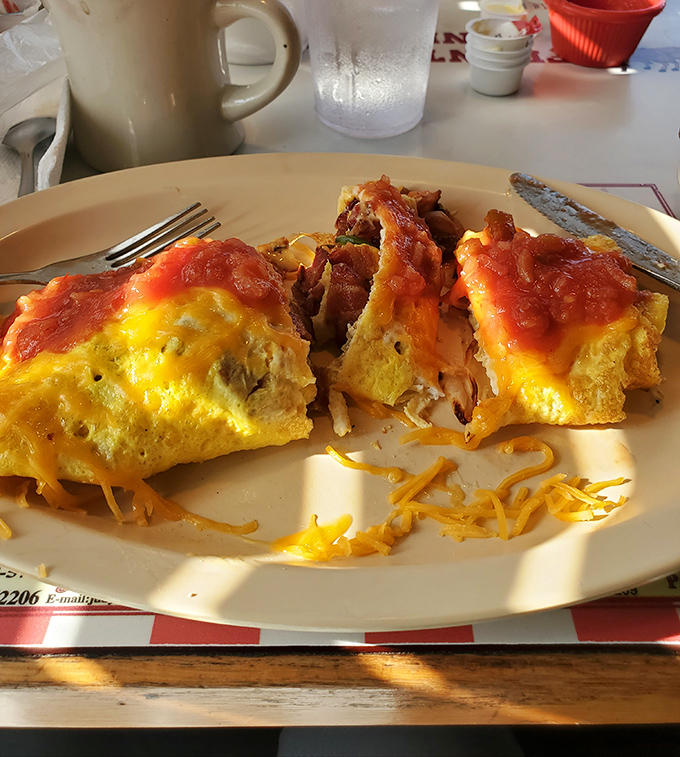 This Southwest omelet doesn't just bring the heat&mdash;it brings the symphony. The salsa on top isn't an afterthought; it's the conductor.