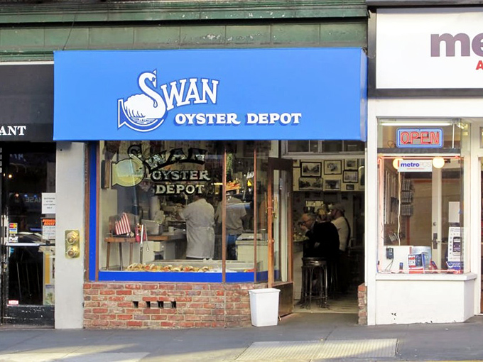 Swan Oyster Depot: Behind that bright blue awning lies seafood so fresh it might still be checking its text messages.