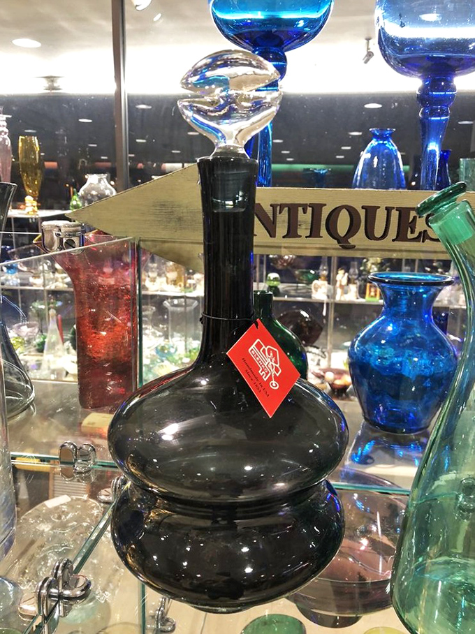 Blown glass treasures in jewel tones that would make your grandmother swoon and your interior designer nod approvingly.