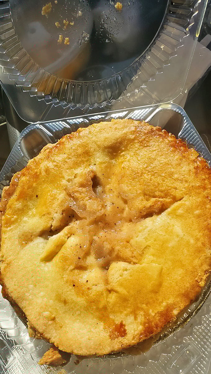 Behold: pie with a golden crust so flaky it should be in the Pastry Hall of Fame&mdash;if such a place existed.