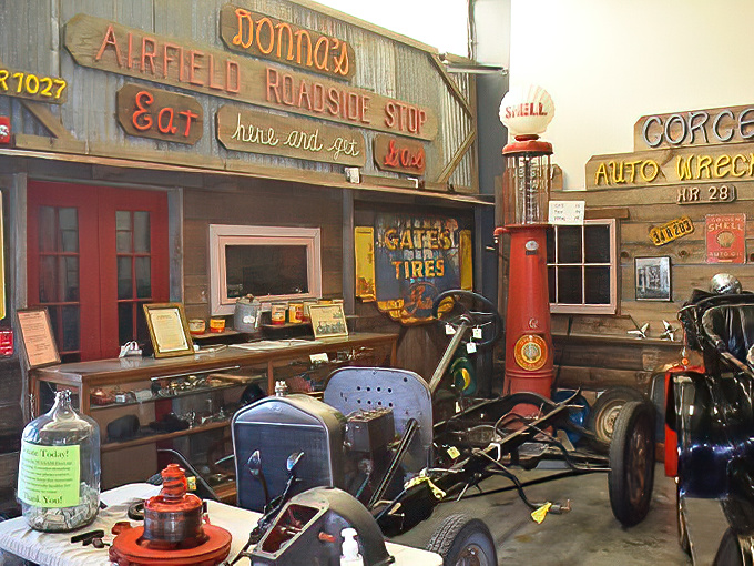 This lovingly recreated roadside stop transports visitors to simpler times, when gas was cheap and road trips were America's favorite adventure.