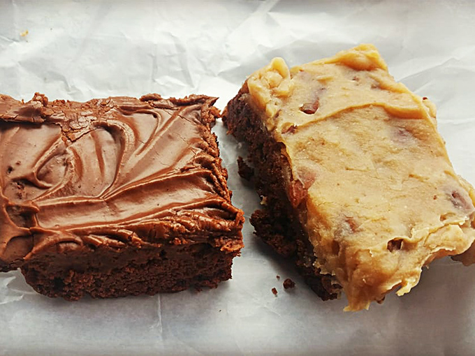 These brownies aren't just desserts, they're works of art&mdash;one fudgy and decadent, the other nutty and complex. Choose your adventure!