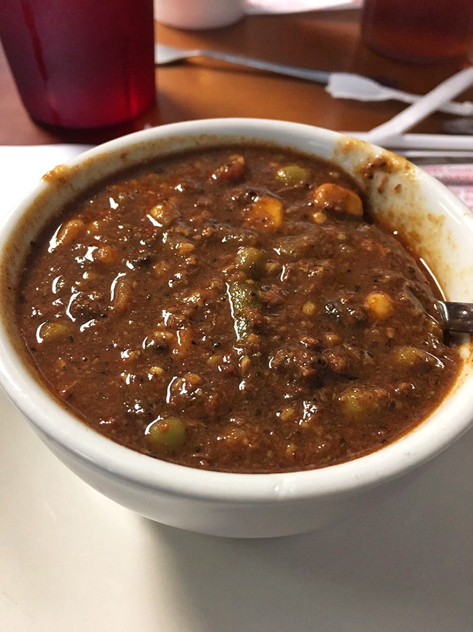 Brunswick stew so thick and satisfying, it's like a warm hug from your favorite Southern grandmother's kitchen.