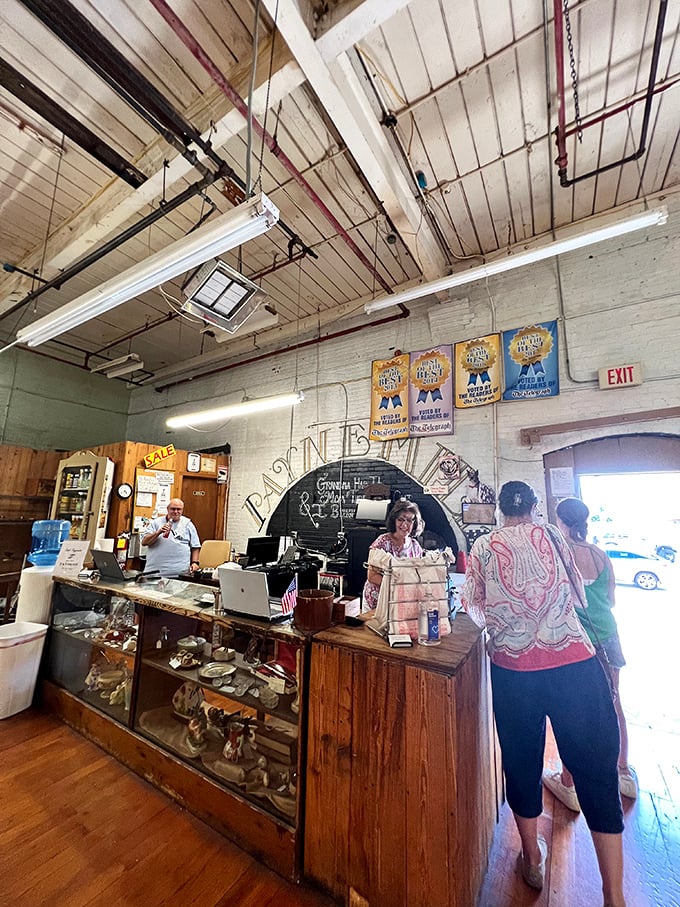 The nerve center of operations, where friendly faces help reunite vintage treasures with their new caretakers. Every sale has a story.