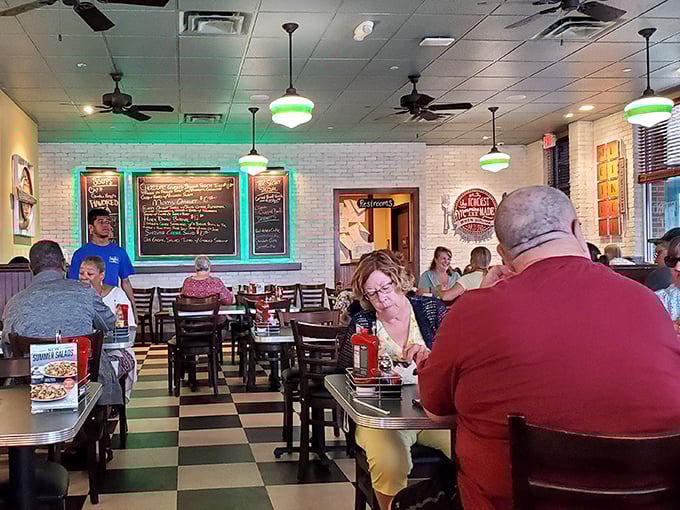 Every great diner has a story, but the best chapters are written by the regulars who return week after week. The chalkboard specials add daily plot twists.