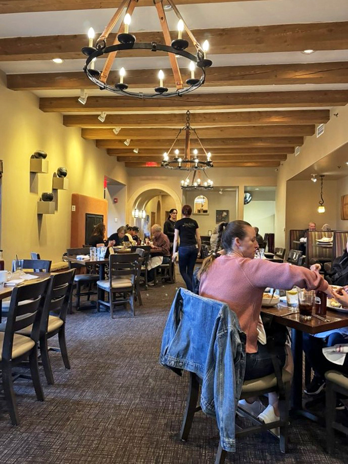 The dining room buzzes with the happy sounds of people having religious experiences with smoked meat. Join the congregation!