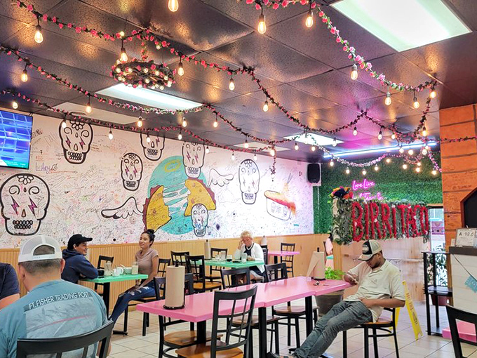 The casual dining room buzzes with the sound of happy eaters who've discovered what might be Concord's most colorful culinary secret.