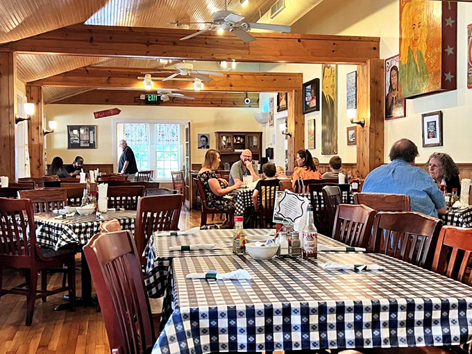 Every table holds the promise of memories being made, conversations being shared, and biscuits being devoured with absolute joy.