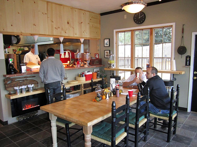 Where barbecue dreams come true. This cozy dining space has witnessed more food epiphanies than a thousand fancy restaurants combined.