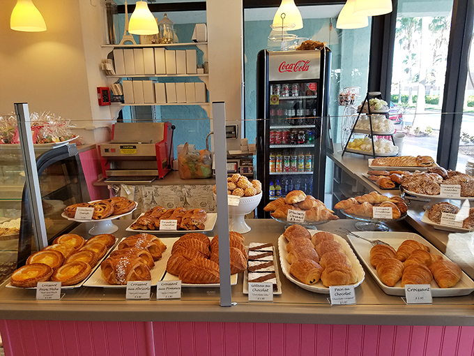This display case isn't just showing pastries&mdash;it's exhibiting edible art that makes museum paintings seem like they're not even trying.