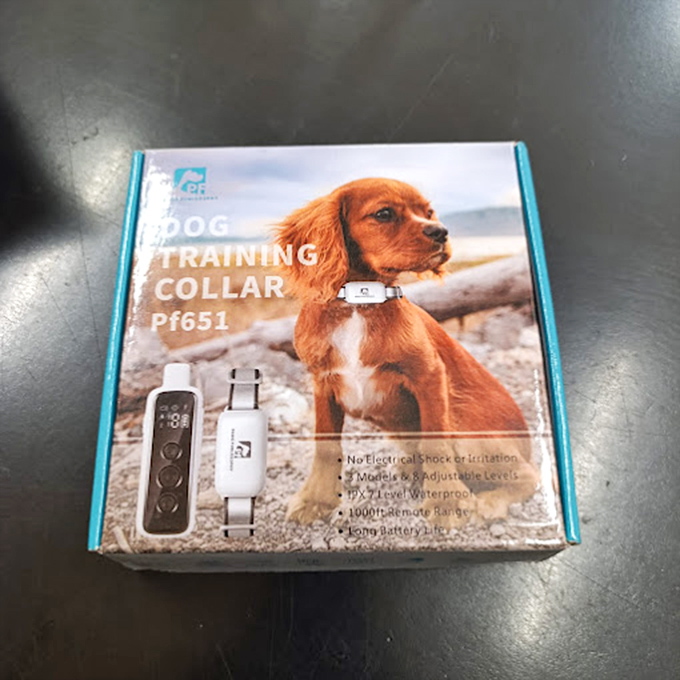 Pet parents, rejoice! This training collar promises to transform your lovable chaos machine into a slightly more obedient chaos machine.