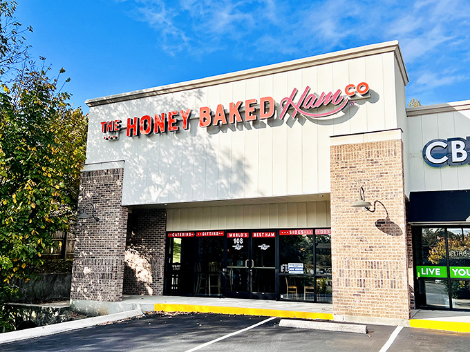 The Honey Baked Ham Company offers comfort food classics in a no-fuss setting where satisfaction doesn't require a credit limit increase.
