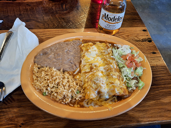 These enchiladas aren't just covered in cheese &ndash; they're tucked into a melty blanket that makes you want to take a comfort food nap.