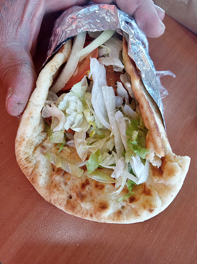 Inside this humble pita lies a world of flavor that makes you wonder why you ever ate anything else.