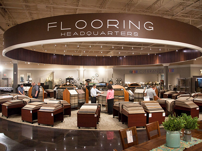 Flooring options spread before you like a buffet of possibilities. The foundation of your home deserves this much attention to detail.