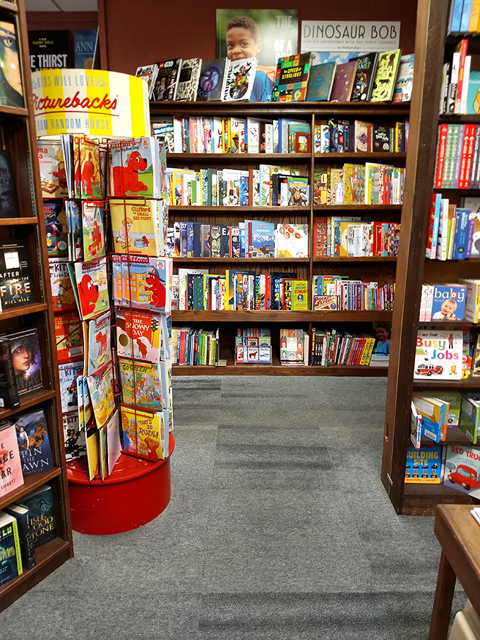 The children's section: gateway drugs to lifelong reading addiction. Parents beware&mdash;side effects include imagination and vocabulary expansion.