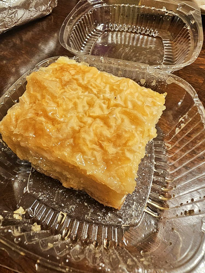 Galaktoboureko &ndash; the dessert with a name that's fun to say and a custard filling that makes you forget all about chocolate for at least fifteen minutes.