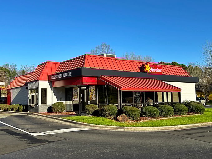 Even chain restaurants in Hillsborough seem to blend into the landscape, offering familiar comfort between antiquing adventures.