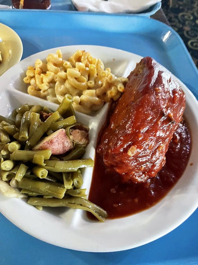 That meatloaf isn't just dinner; it's a time machine. One bite and suddenly you're at your grandmother's table on a Sunday afternoon.