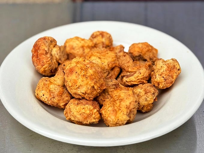 These golden-brown popcorn chicken bites aren't just appetizers&mdash;they're what happens when chicken achieves its highest purpose in life. 