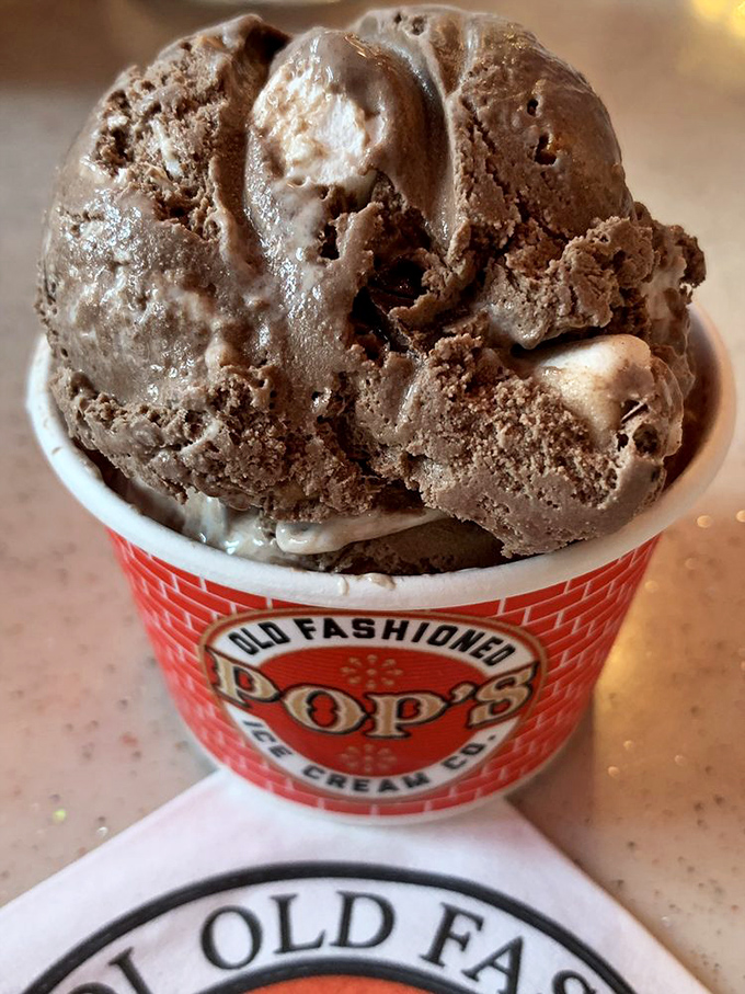 Rocky Road isn't just an ice cream flavor—it's a journey through textures and tastes that makes every spoonful an adventure.