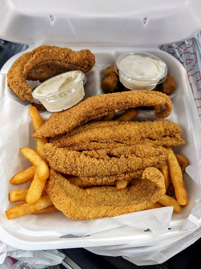 This isn't just fried catfish&mdash;it's Arkansas heritage served hot, crispy, and with all the proper fixings.