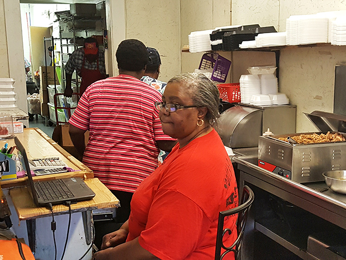 Where the magic happens. Behind every great barbecue joint is a team that understands the sacred responsibility of proper pork preparation.