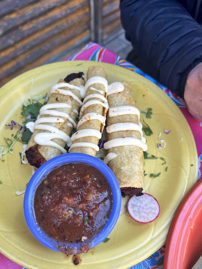 A plate that answers the eternal question: "What would happen if Mexico and heaven had a delicious baby?" This is what would happen. 