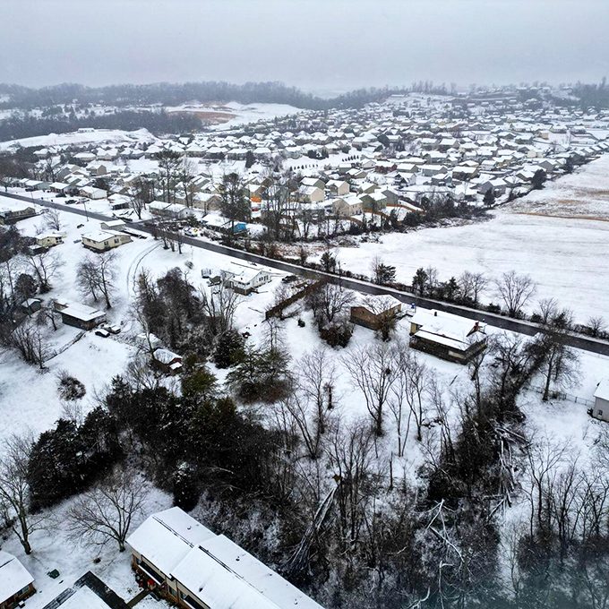 Winter blankets Jonesborough in pristine white, transforming the historic town into a snow globe scene that begs to be photographed, not just shoveled.