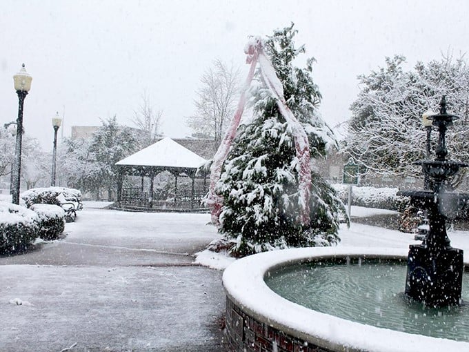 Even rare snow days in Laurel have a certain magic &ndash; a brief winter wonderland that doesn't come with northern heating bills.