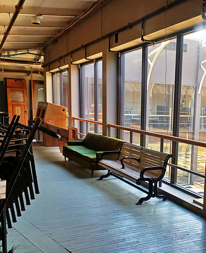 These aren't just benches&mdash;they're front-row seats to history, where visitors once waited for trains and now wait for inspiration.