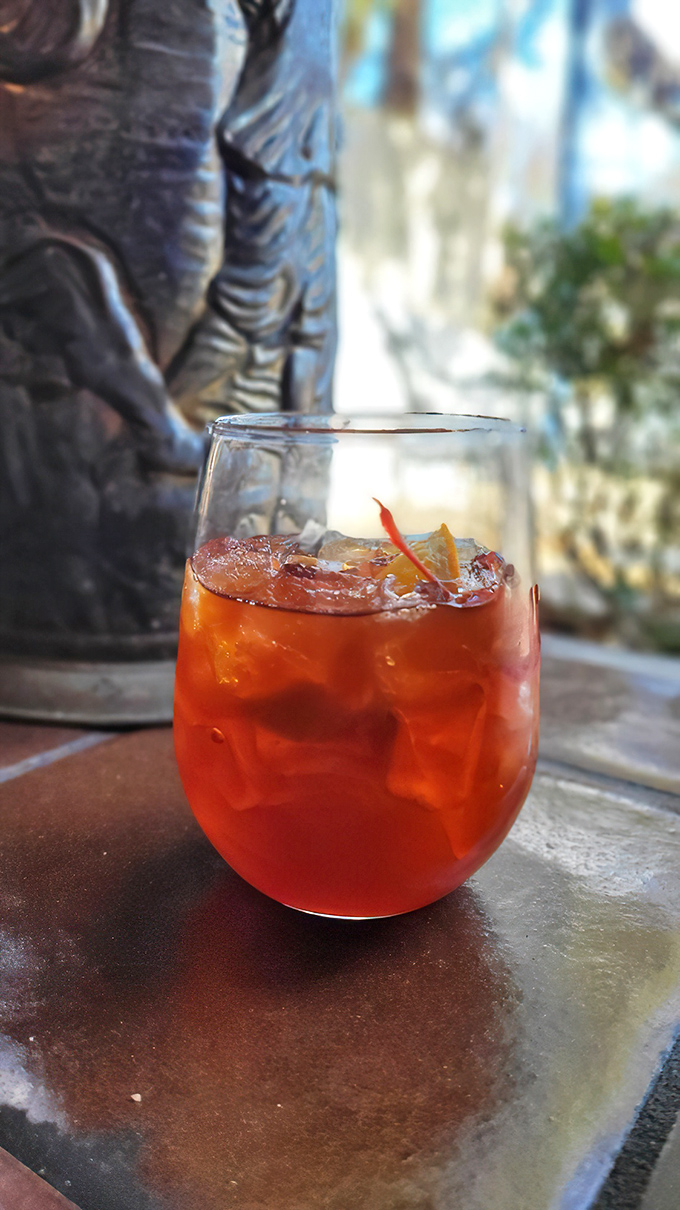 This isn't just a cocktail&mdash;it's liquid sunshine. Ruby-red refreshment that pairs perfectly with Mediterranean flavors and St. Louis summer heat.