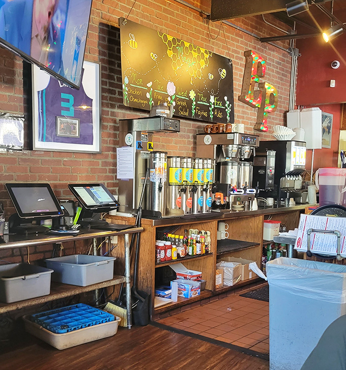 Coffee station or happiness headquarters? The caffeine command center where morning transformations happen one cup at a time.