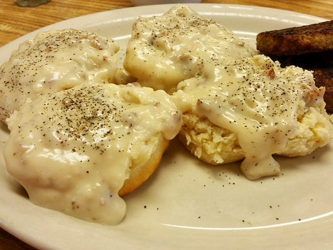 Biscuits and gravy&mdash;the Southern breakfast that hugs you from the inside. This peppery blanket of gravy transforms simple biscuits into morning magic.