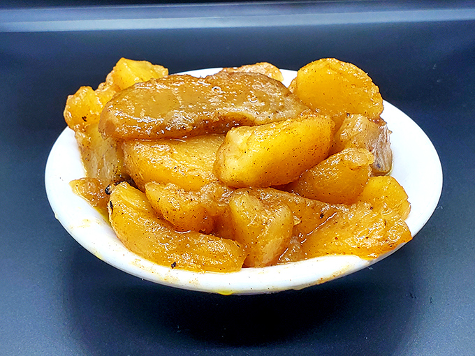 Candied yams glistening with sweet syrup that would make dessert jealous. These aren't vegetables&mdash;they're candy masquerading as nutrition.