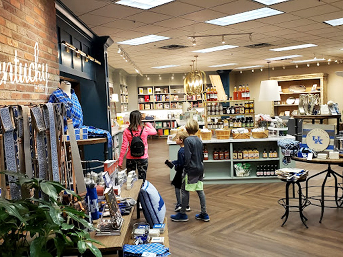 Local treasures and unique gifts fill every corner of this warm shop, inviting you to explore its many charming aisles.