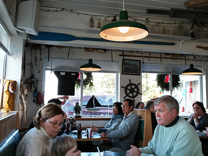 Where seafood stories are shared and memories are made. The simple dining room lets the ocean's bounty take center stage.