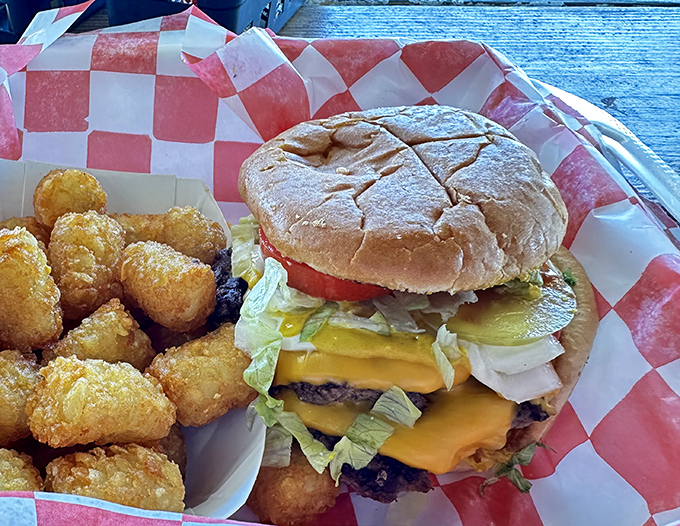 The double cheeseburger doesn't need fancy aioli or artisanal buns&mdash;it's confident in its straightforward deliciousness.