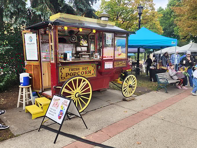 This popcorn wagon has more personality than most modern food trucks &ndash; and probably better stories to tell over butter-drenched kernels.