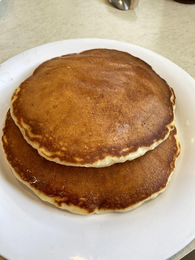 Pancakes so perfectly golden they look like they were touched by King Midas himself&mdash;simple, classic, irresistible.