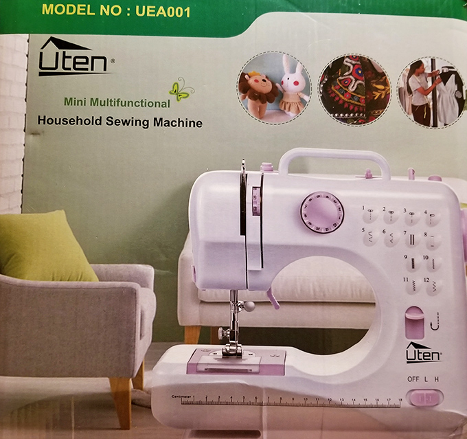 Brand new in box&mdash;the holy grail of bin shopping. This sewing machine represents the perfect storm of practical value and significant savings.