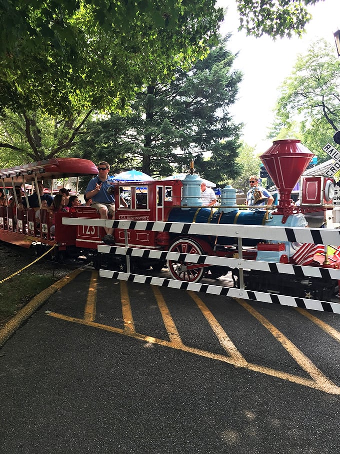 The Wonderland Special train – still delivering more genuine smiles per gallon than any modern transportation system ever invented.