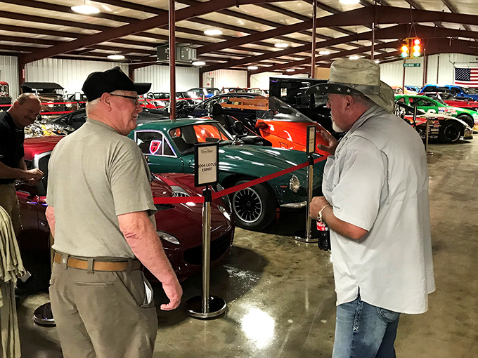 Car enthusiasts sharing stories&mdash;where "I had one just like it" is both the most common phrase and the biggest fib.