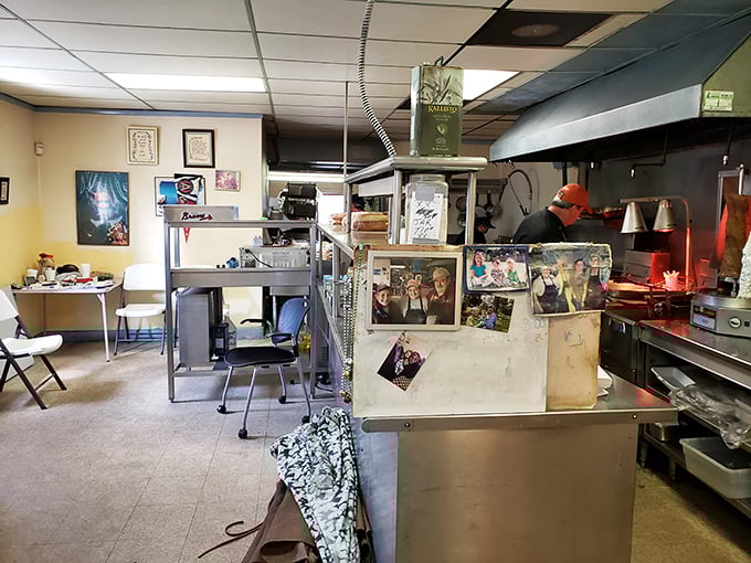 The open kitchen concept isn't trendy here&mdash;it's practical. Every sizzle and aroma is part of the experience that's been perfected over decades of service.