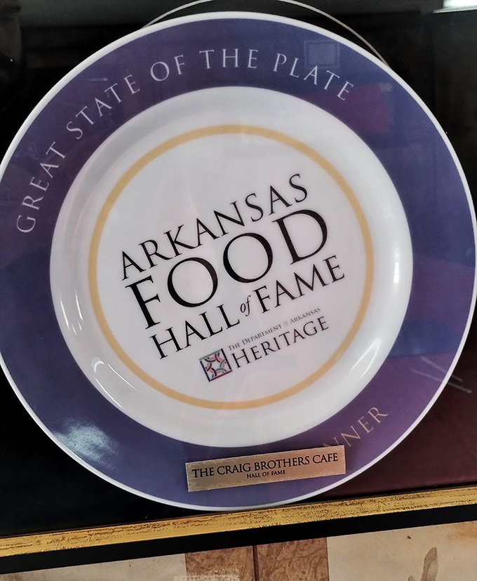 Arkansas Food Hall of Fame &ndash; the barbecue equivalent of an Oscar. Well-deserved recognition for decades of smoke-ring perfection.