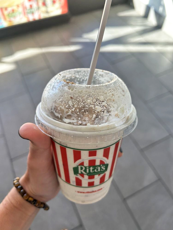 A Blendini that looks like it's trying to escape its cup. Don't worry &ndash; it won't get far before being devoured.